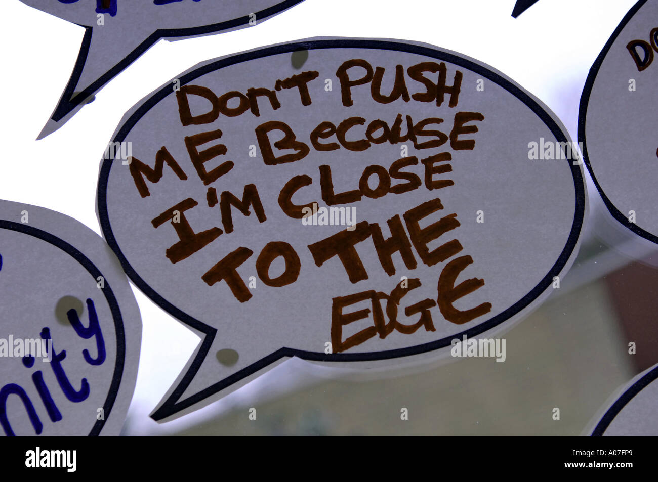 anti bullying speech bubbles school education don't ppush me because I ...