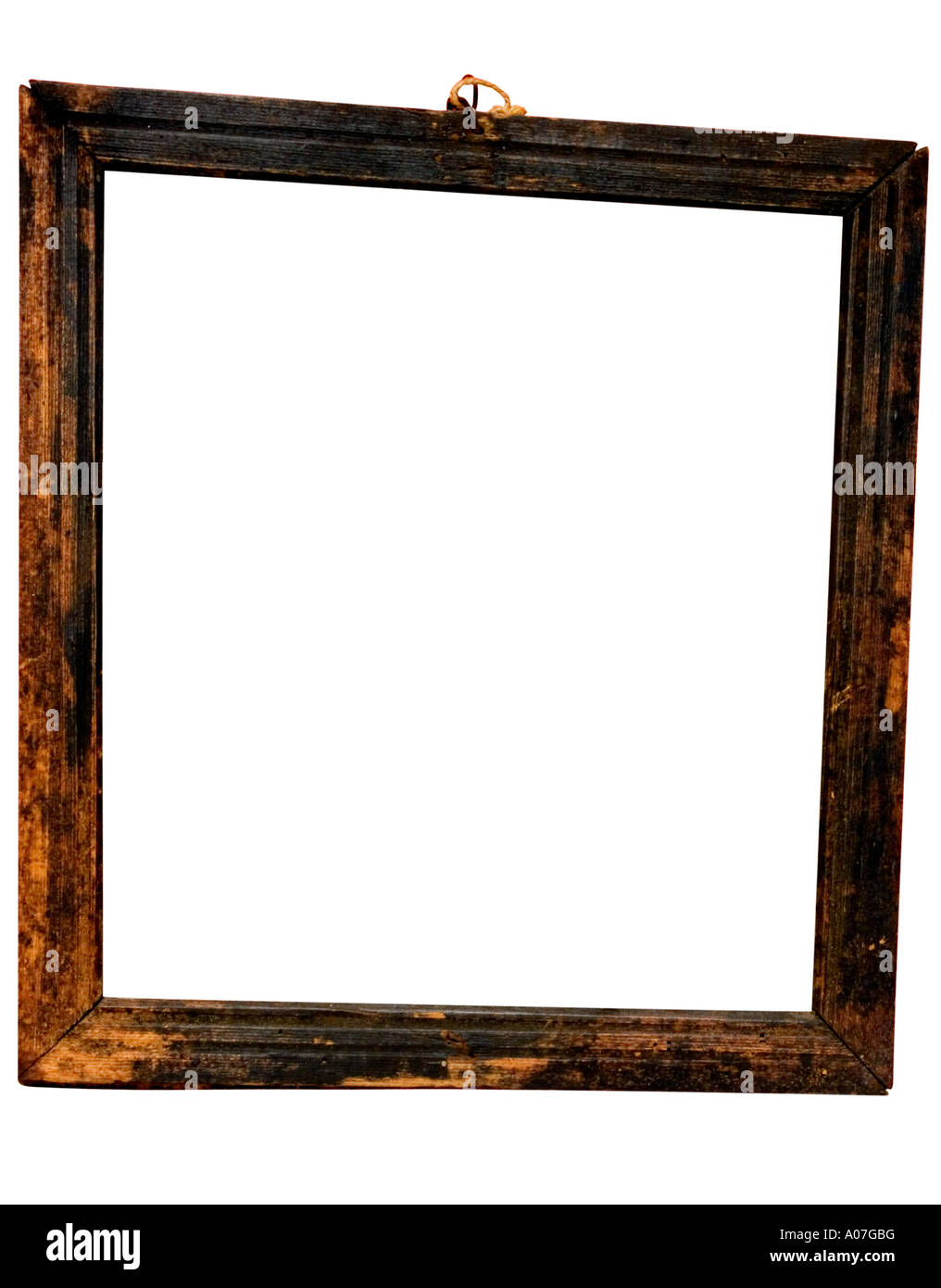 Weathered Bevelled Wooden Frame Stock Photo - Alamy