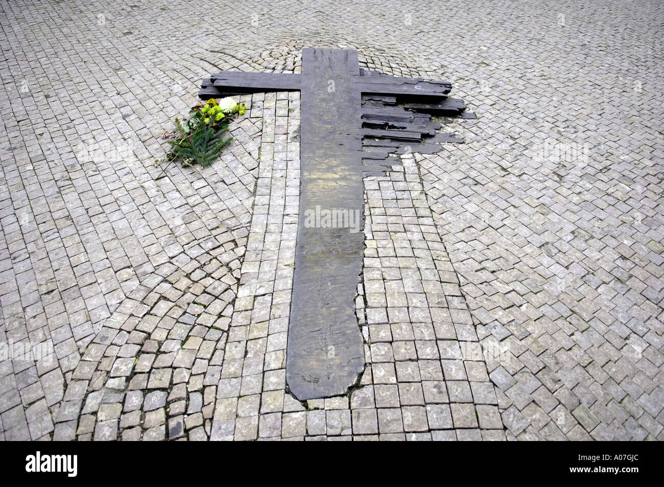 cross prague religious religion christianity christian Stock Photo - Alamy