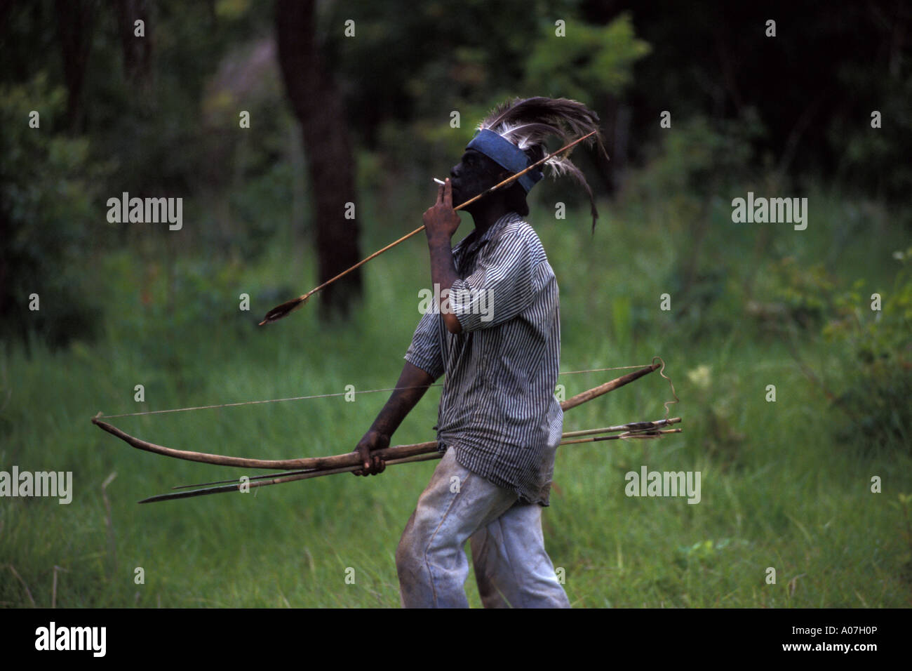 Brazil. Guarani-Kaiowas indigenous people. Acculturated brazilian ...