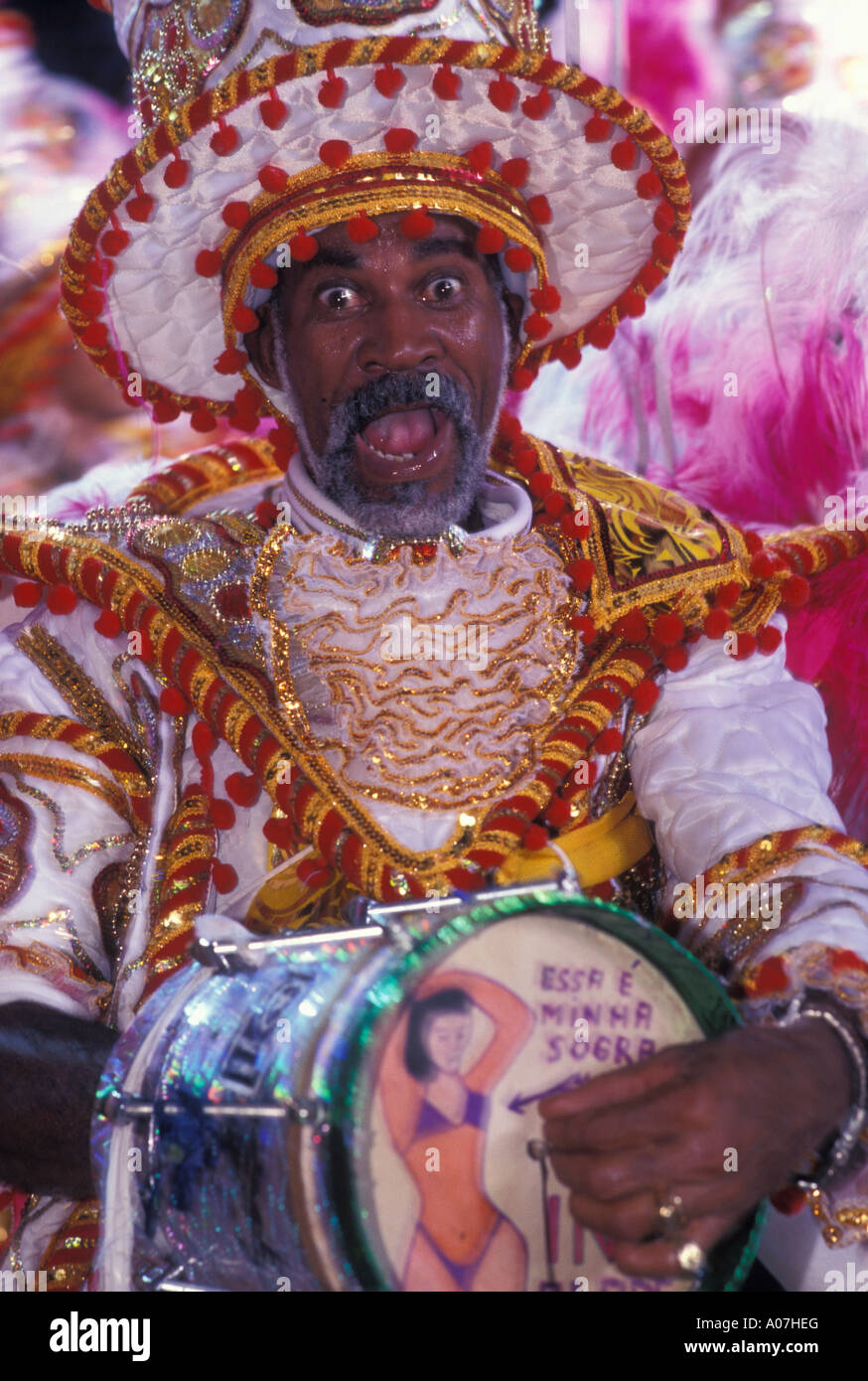 Carnival Samba Schools Parade Sambodromo Rio de Janeiro Brazil ...