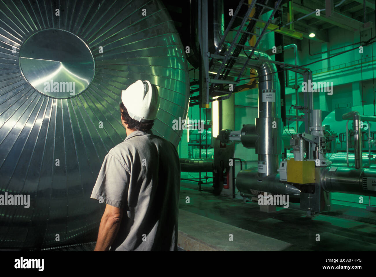 Nuclear plant Angra 2 at Angra do Reis city in Rio de Janeiro State ...