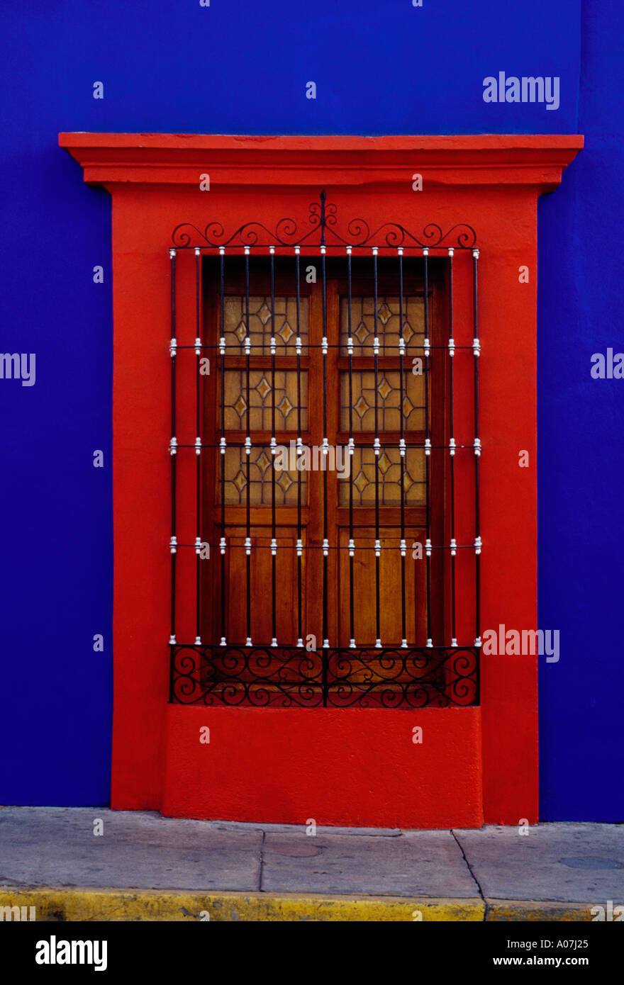Mexican window bars hi-res stock photography and images - Alamy