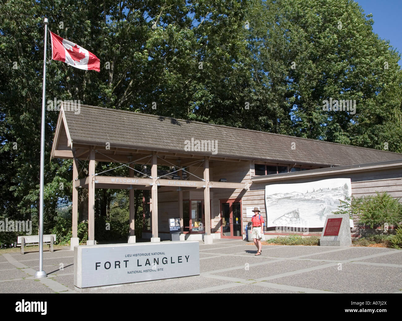 Fort langley historic canada hi-res stock photography and images - Alamy