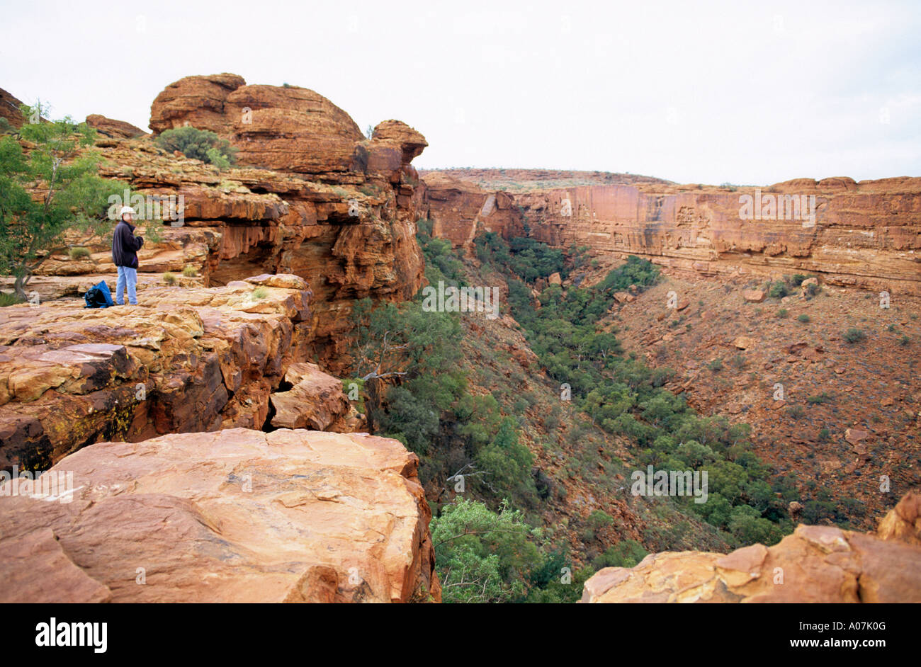 Mid-way between Alice Springs and Uluru (Ayers Rock) lies Watarrka ...
