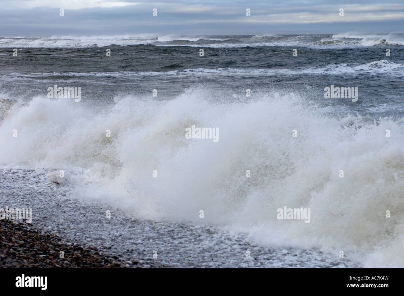 Storm at Sea Stock Photo - Alamy