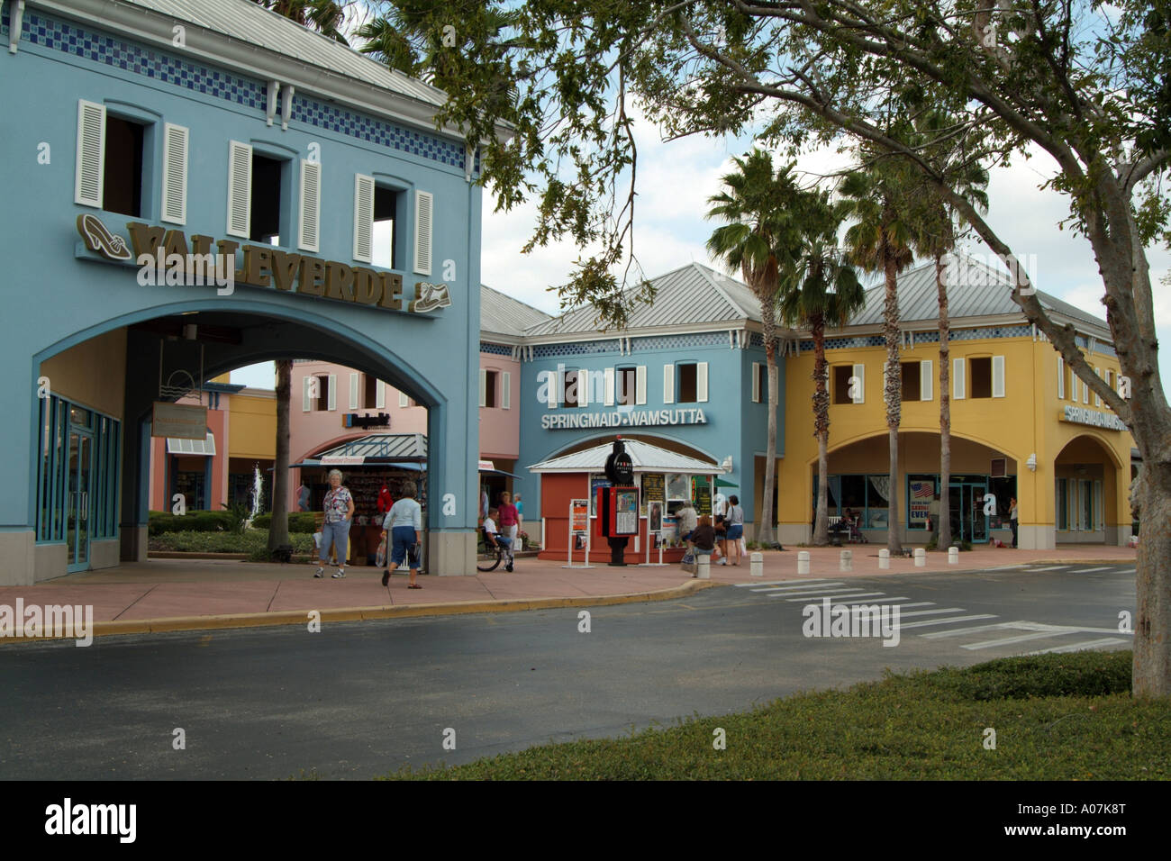 Prime Outlets shopping complex at Ellenton Florida USA Stock Photo - Alamy
