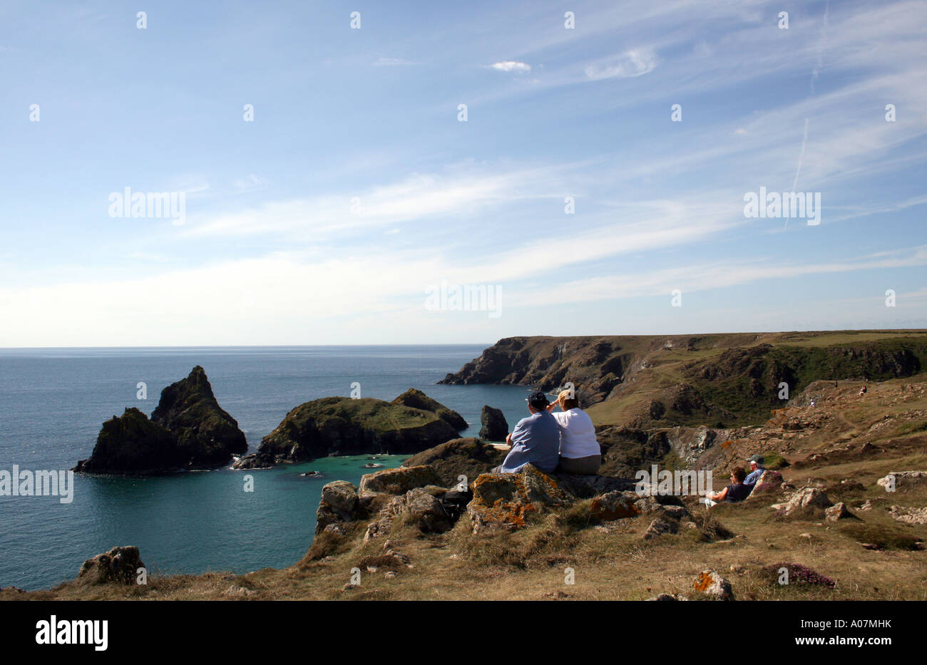 Kynance cove cornwall autumn hi-res stock photography and images - Alamy