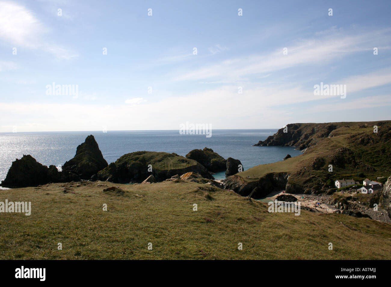Kynance cove cornwall autumn hi-res stock photography and images - Alamy