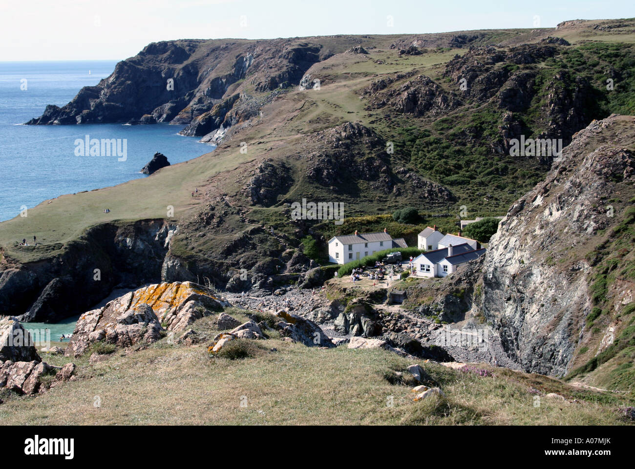 KYNANCE COVE. THE LIZARD. CORNWALL. ENGLAND UK. EUROPE Stock Photo - Alamy
