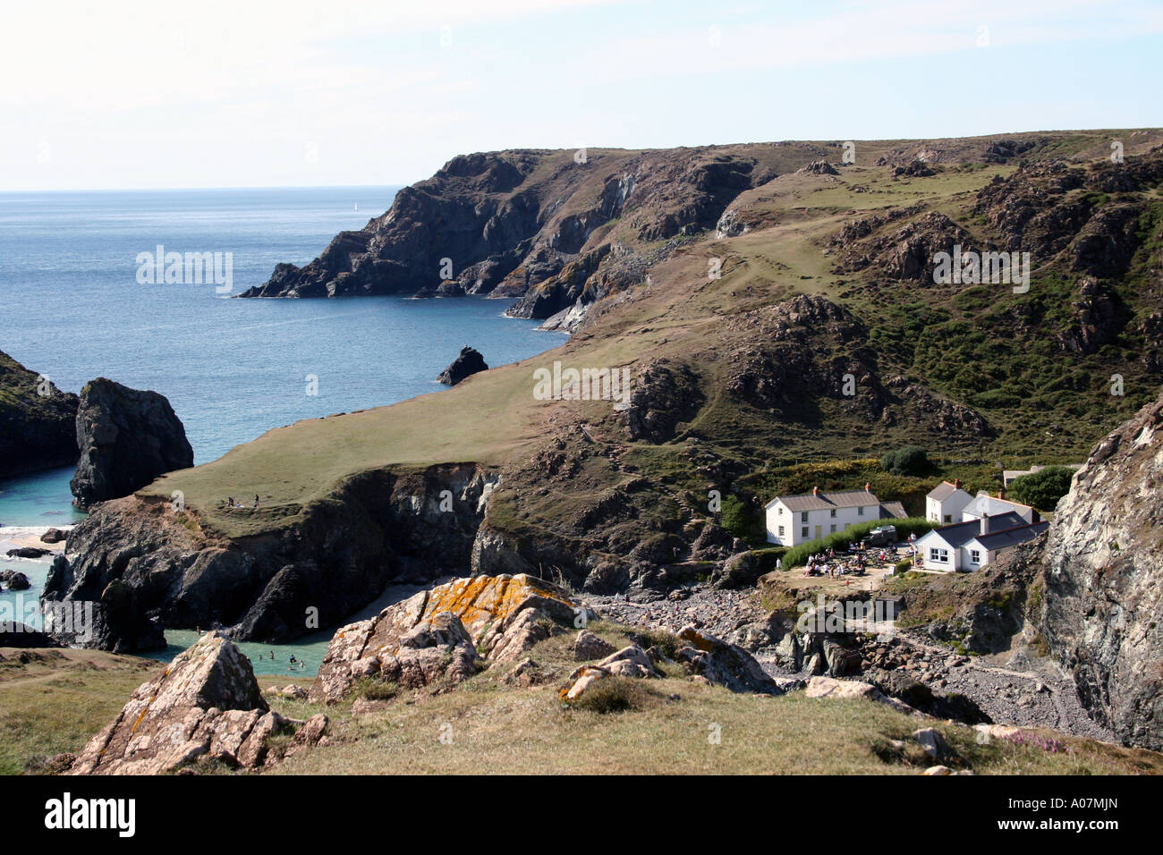 KYNANCE COVE. THE LIZARD. CORNWALL. ENGLAND UK. EUROPE Stock Photo - Alamy