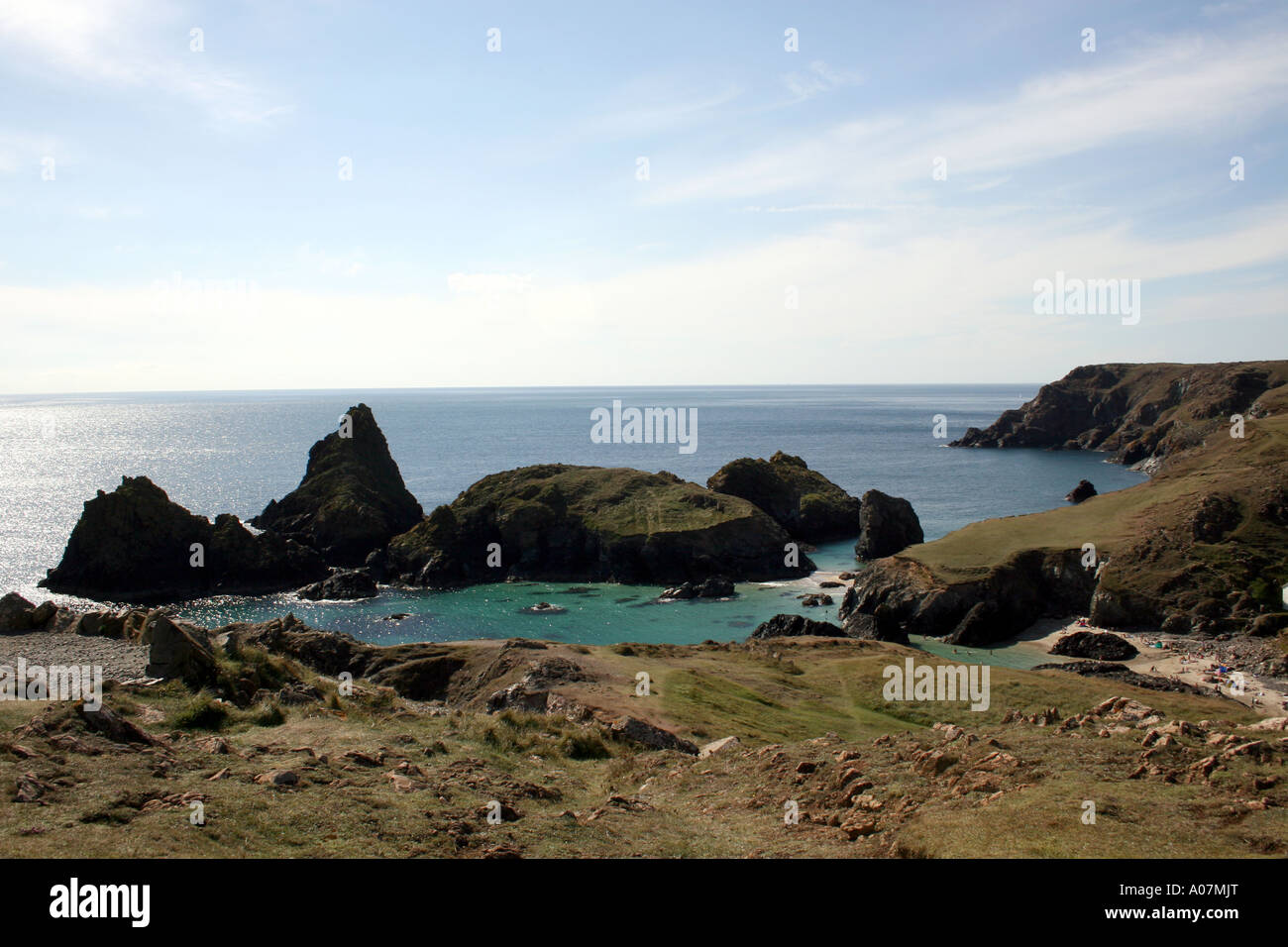 Kynance cove cornwall autumn hi-res stock photography and images - Alamy
