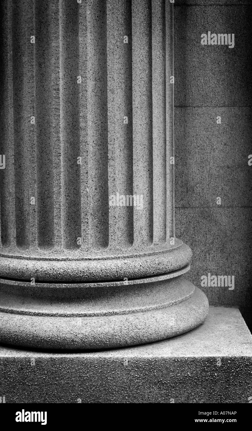 Column architecture detail Black and White Stock Photos & Images - Alamy