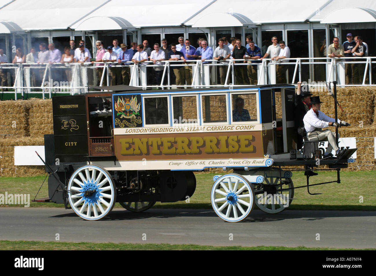 1832 Hancock Steam Carriage Enterprise at Goodwood Festival of Speed ...