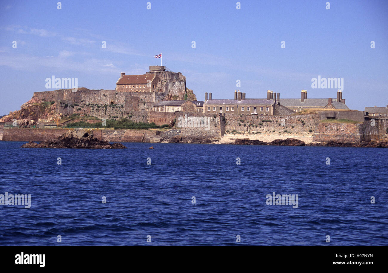 Elizabeth castle jersey hi-res stock photography and images - Alamy