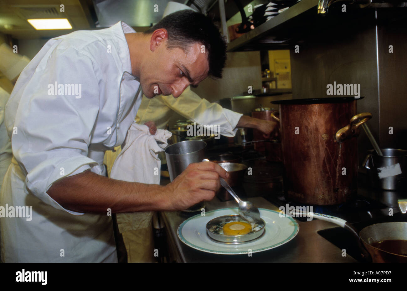 Meurice Hotel paris head chef Yannick Alleno Stock Photo - Alamy