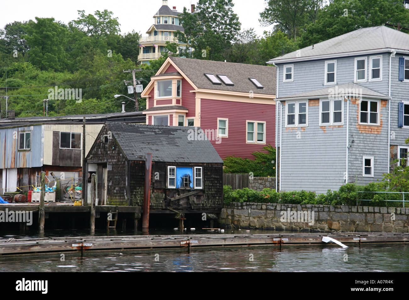 Gloucester harbor gloucester waterfront hi-res stock photography and ...