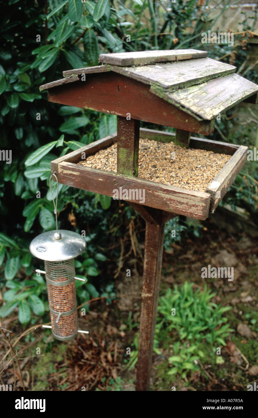 Wildlife feeding table hi-res stock photography and images - Alamy