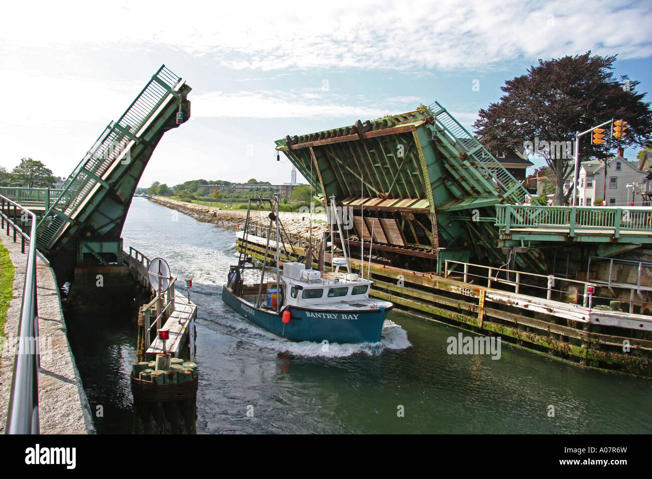 Blynman Canal Bridge Stock Photo - Alamy