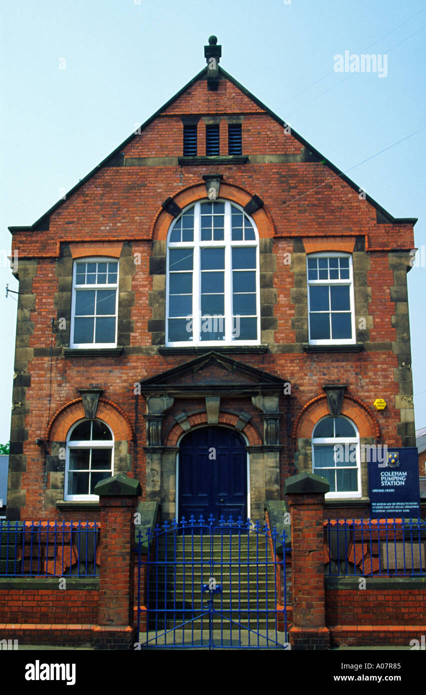 Coleham Pumping Station Museum Shrewsbury Shropshire England Stock ...