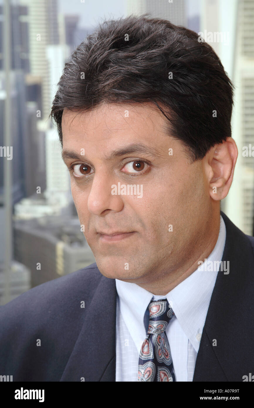 CEO portrait in his cabin in business suit Stock Photo - Alamy