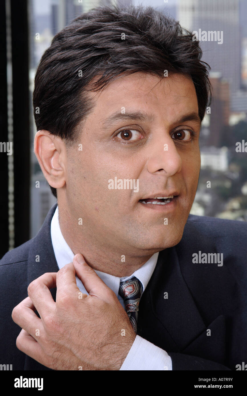 CEO portrait in his cabin in business suit Stock Photo - Alamy