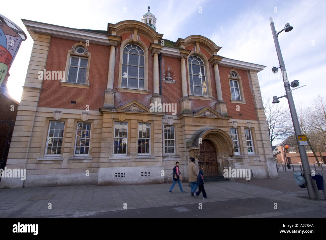 Walthamstow book reading Library East London Stock Photo - Alamy