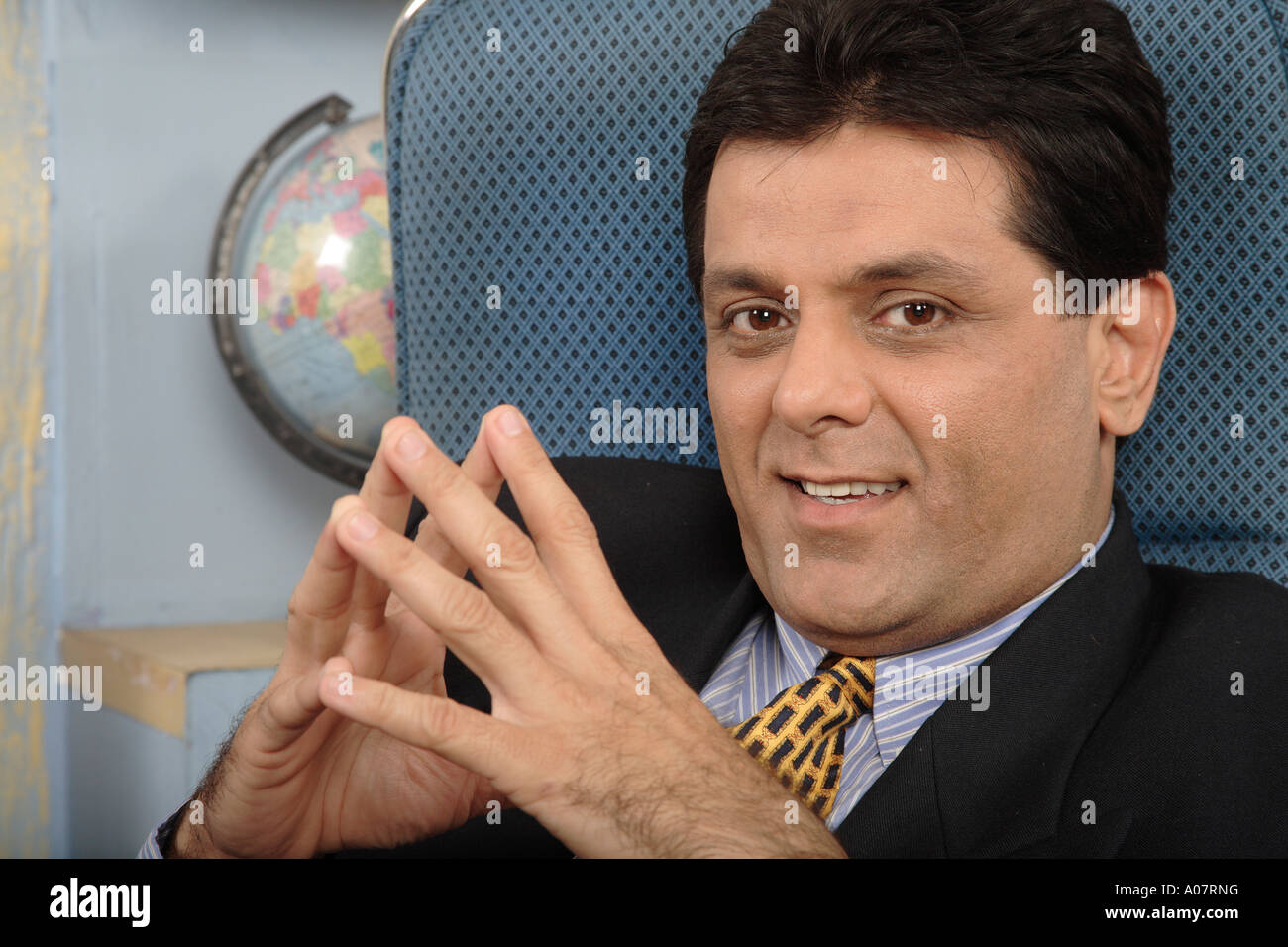 Executive Boss In Cabin Sitting High Resolution Stock Photography and ...