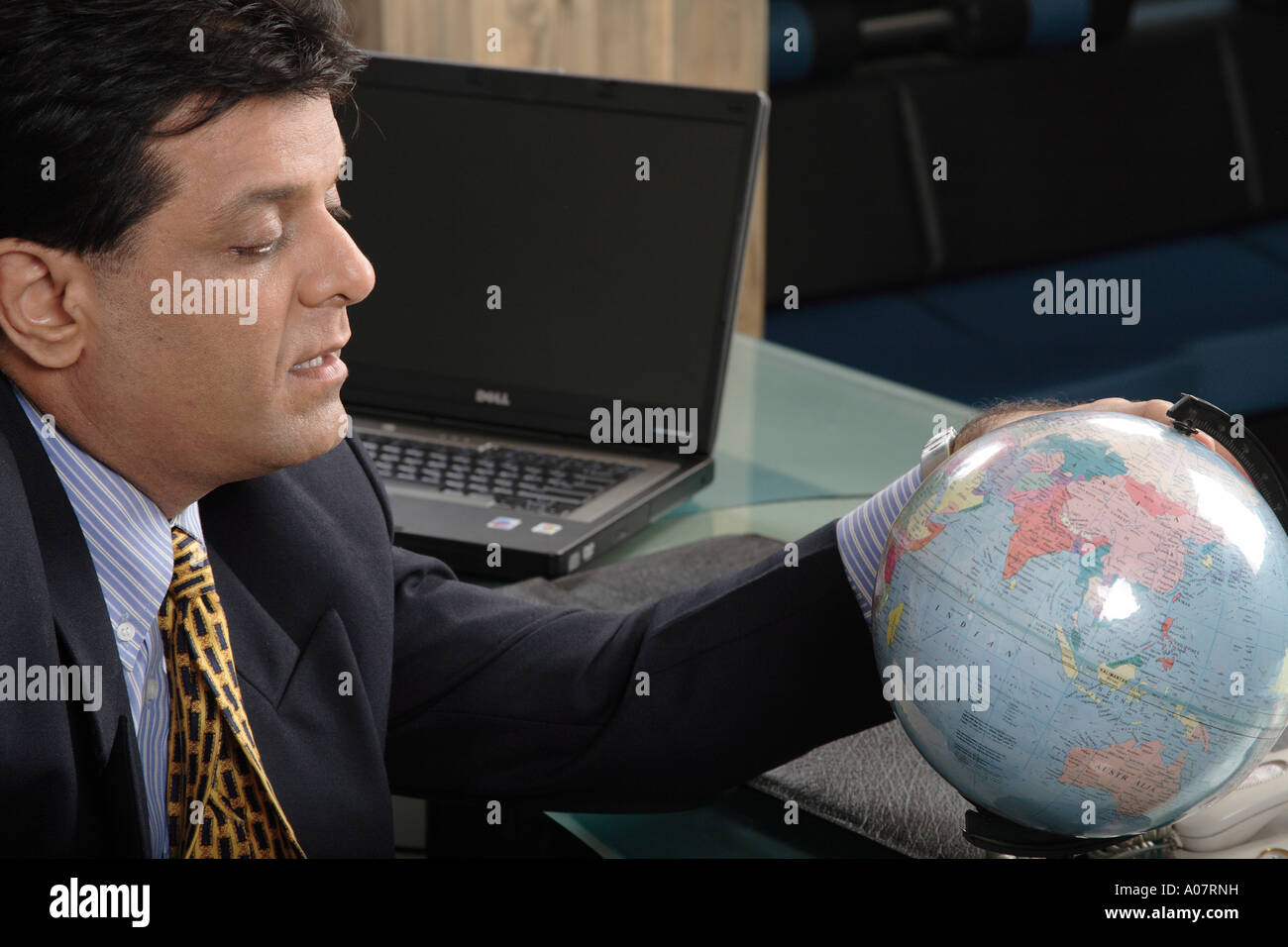 CEO in his office cabin in business suit Stock Photo - Alamy