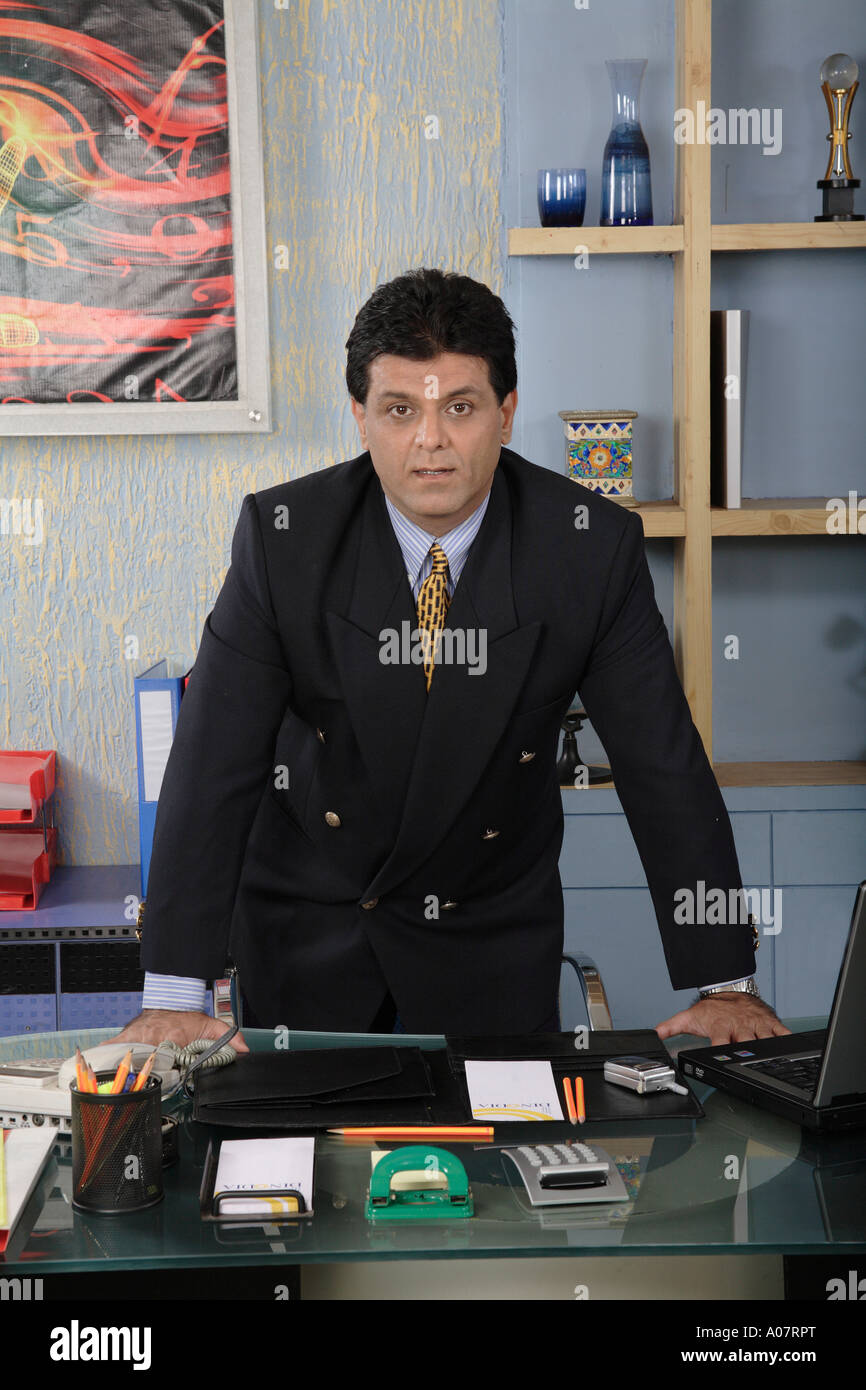 Ceo relaxing in office cabin hi-res stock photography and images - Alamy