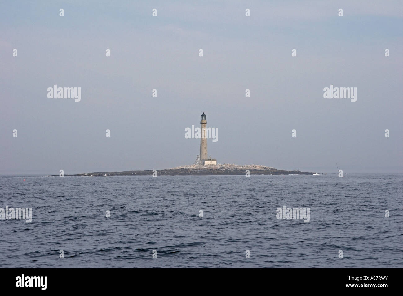 Boon Island Light Stock Photo - Alamy