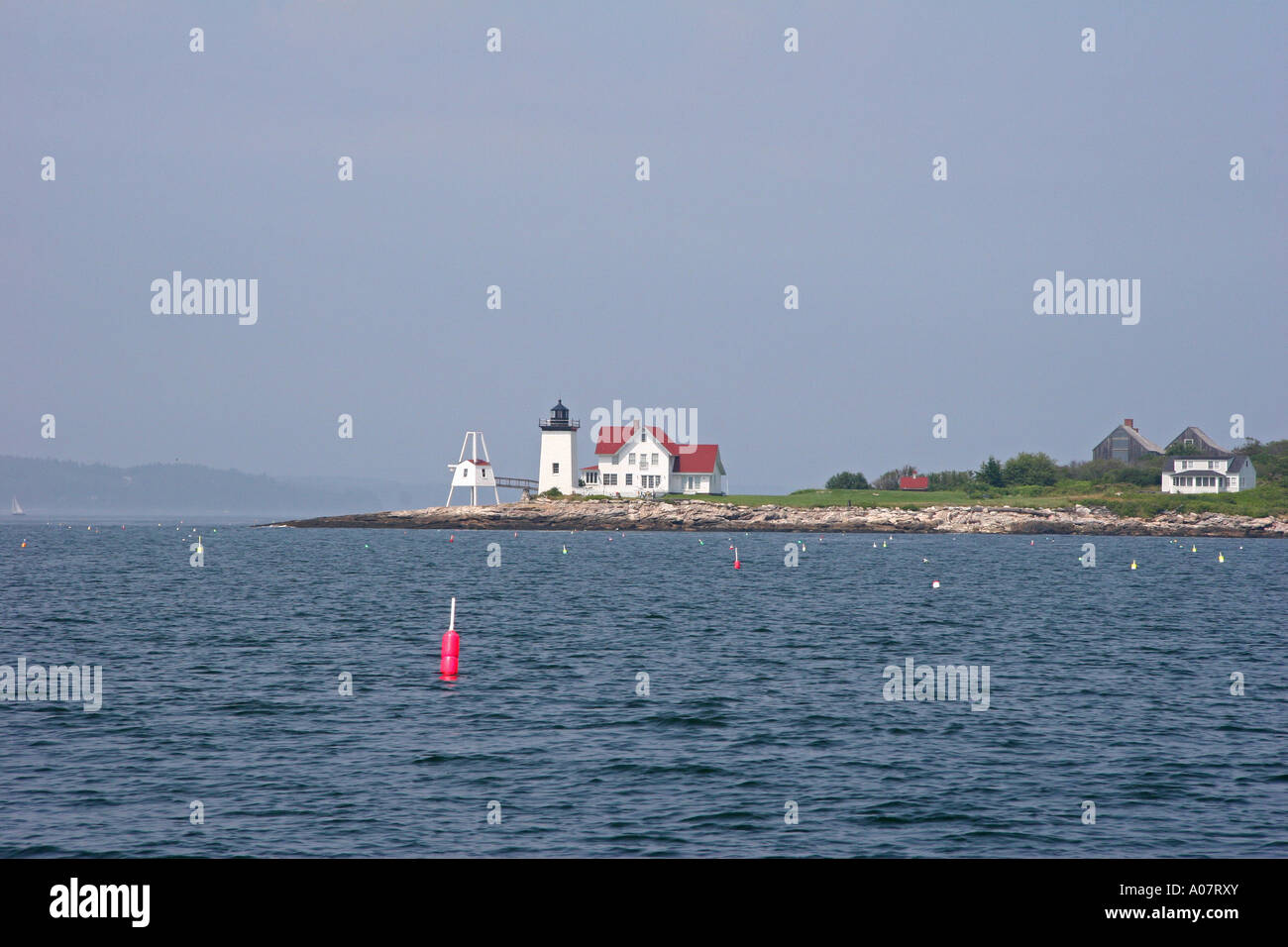 Hendricks head lighthouse hi-res stock photography and images - Alamy