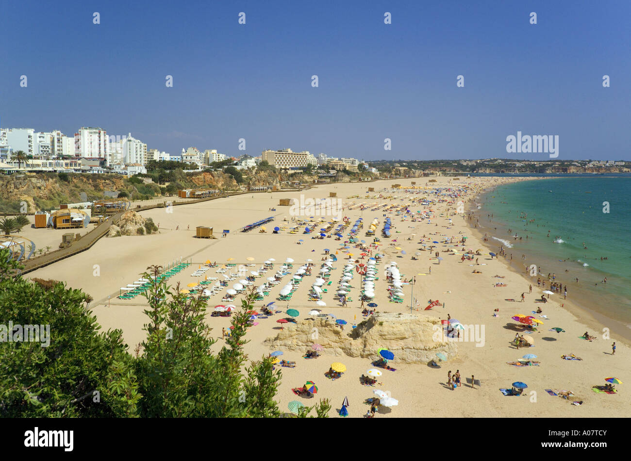 Algarve beach town hi-res stock photography and images - Alamy