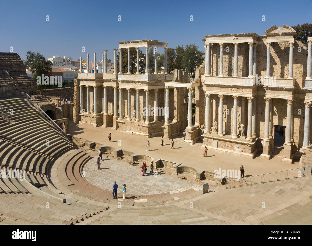 Spain, Andaluzia, Merida Roman archeological site Stock Photo - Alamy