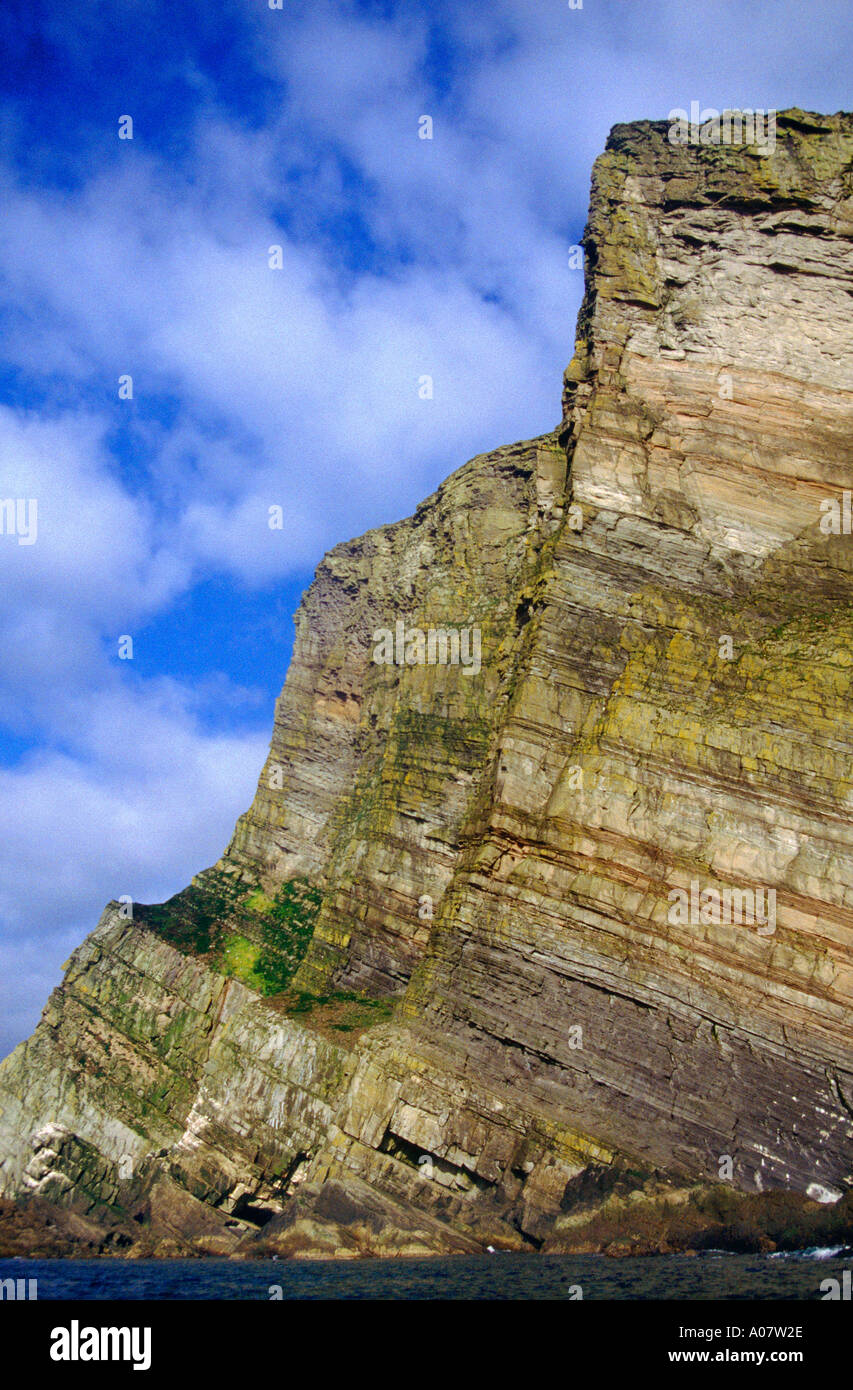 Foula Shetlands Scotland Landscape The Kame 2nd Highest Sheerest Cliffs ...