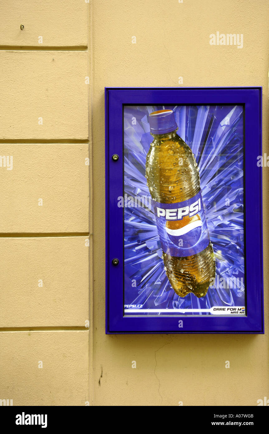 Pepsi poster hi-res stock photography and images - Alamy