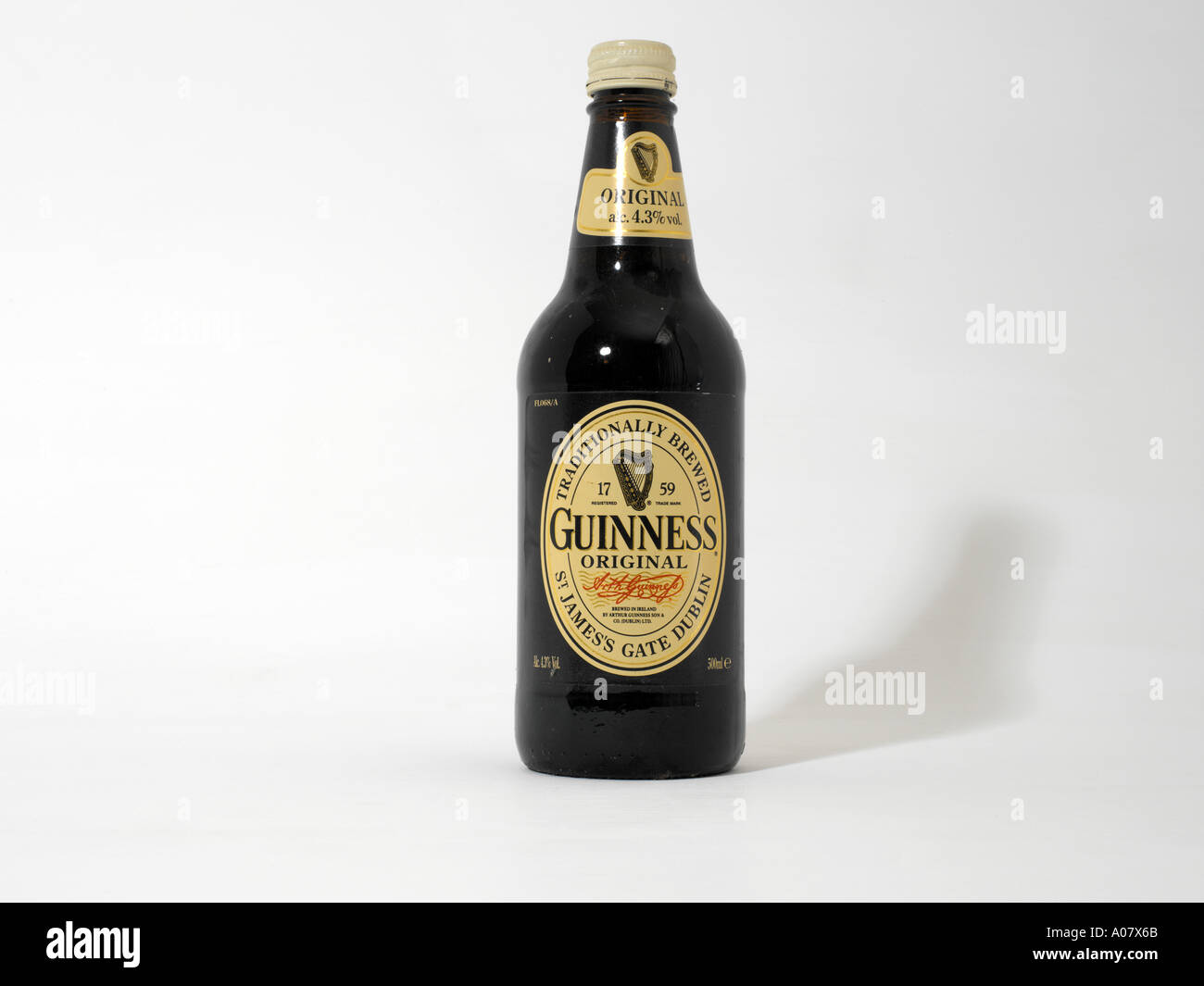 Bottle of Guinness Stock Photo - Alamy