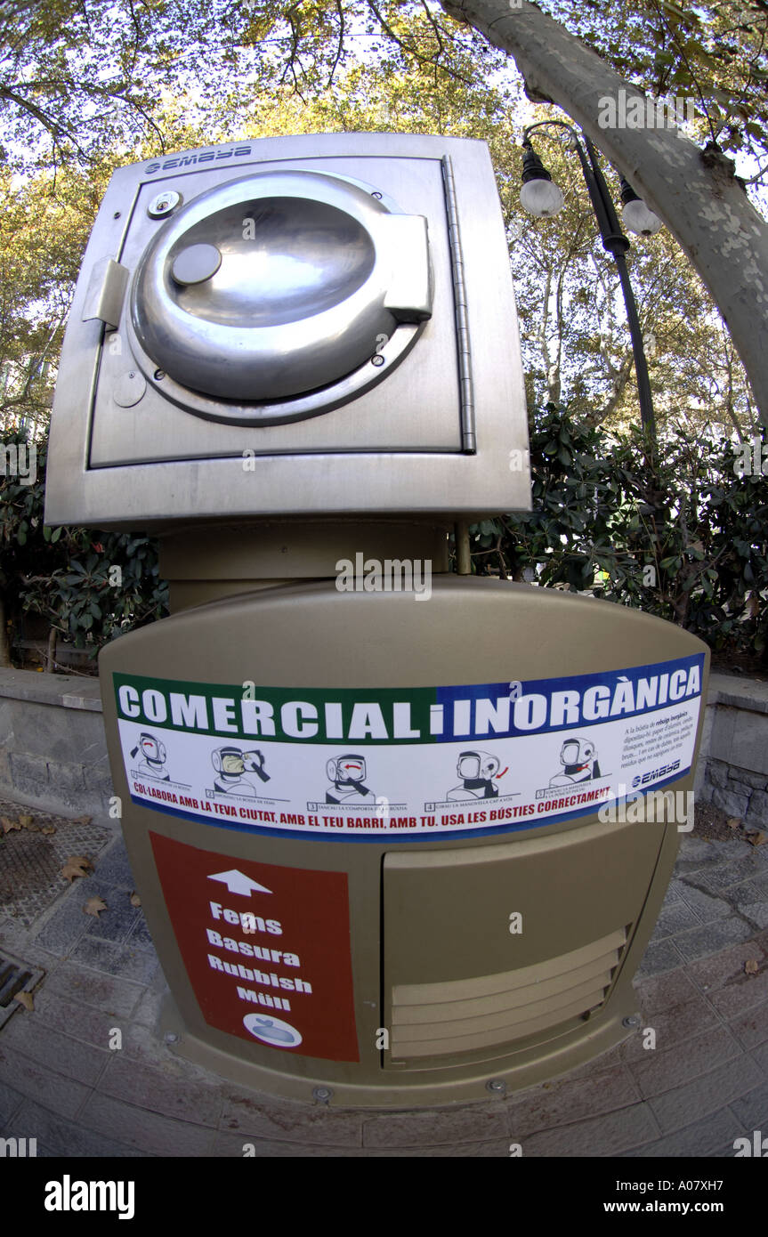 waste disposal modern recycling environmentally friendly rubbish ...