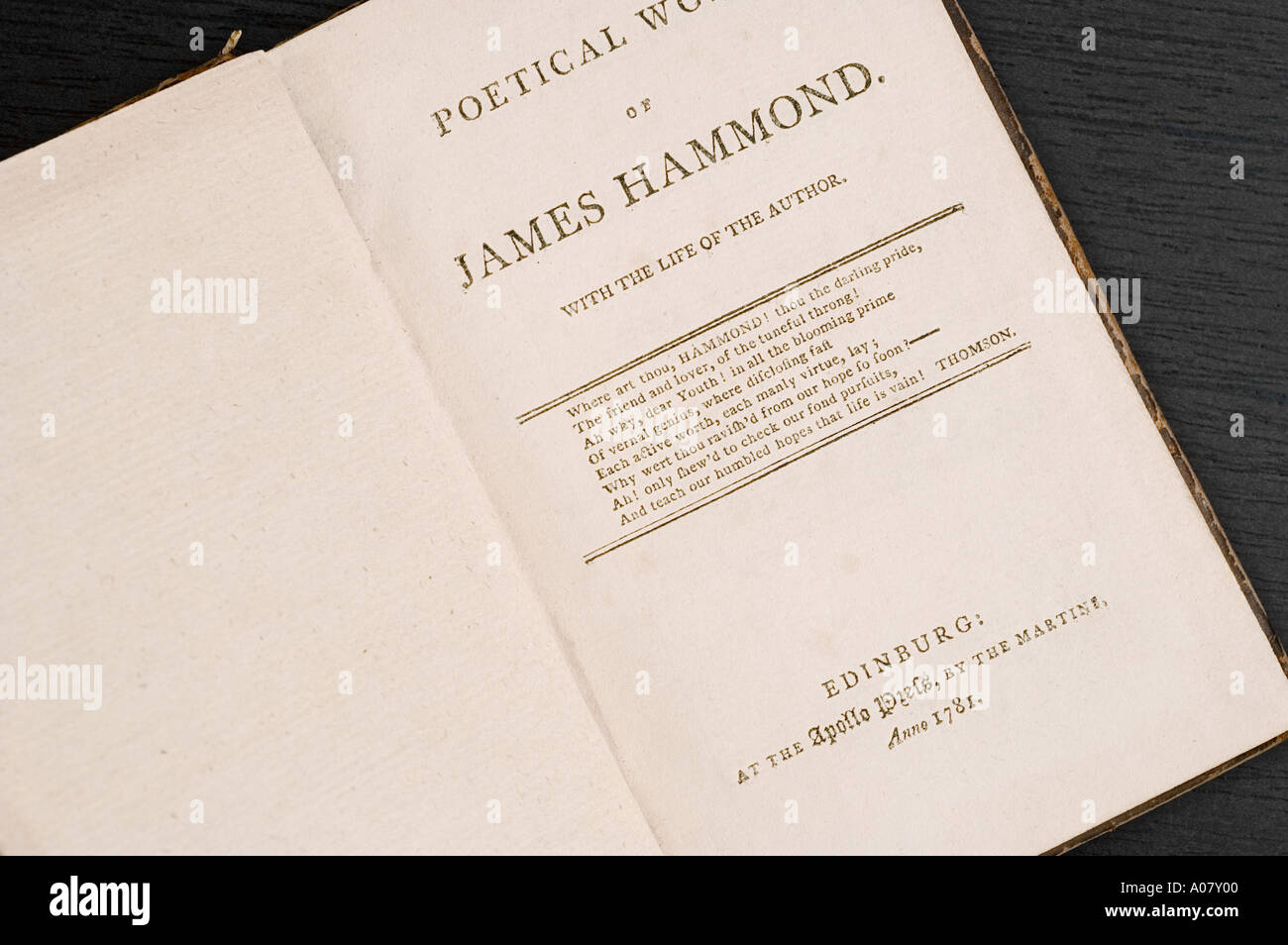 Poetic license hi-res stock photography and images - Alamy