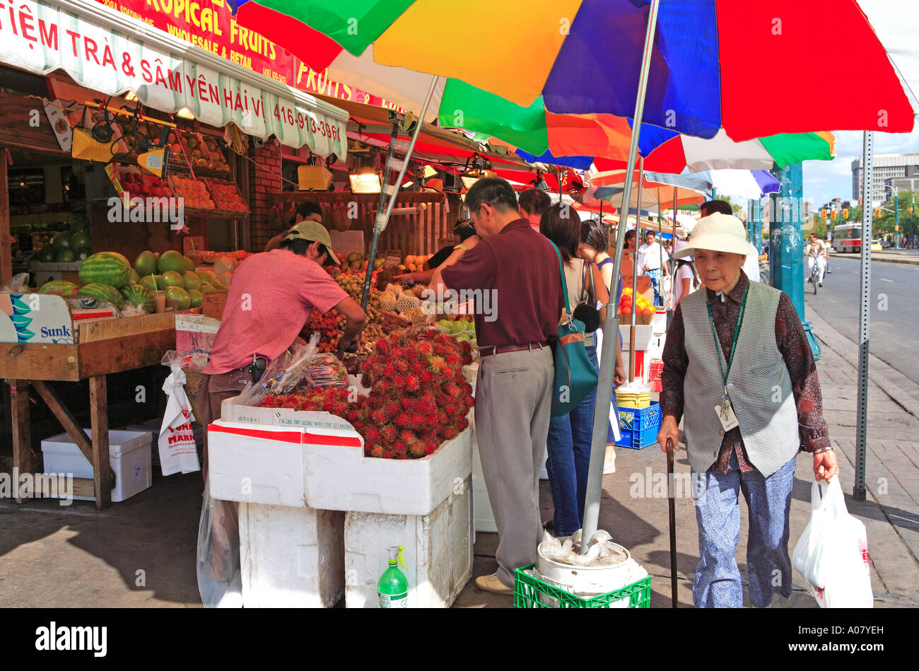 Canada Ontario Toronto China Town High Resolution Stock Photography and ...