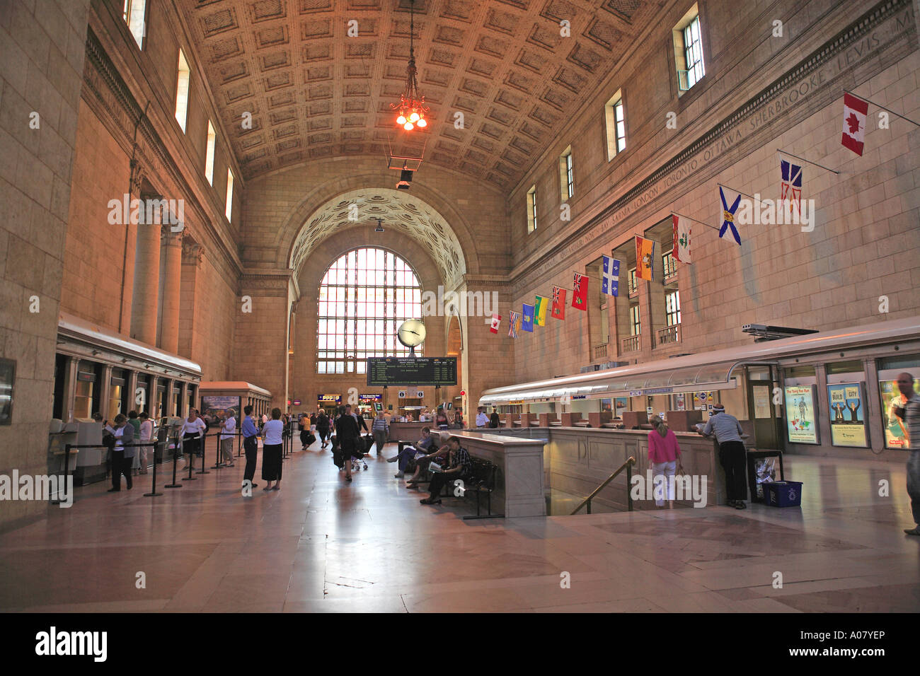 Toronto, Union Station Stock Photo - Alamy