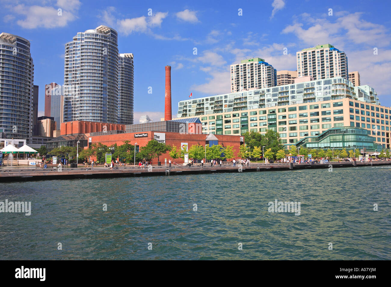 Toronto, Queen's Quay Stock Photo - Alamy