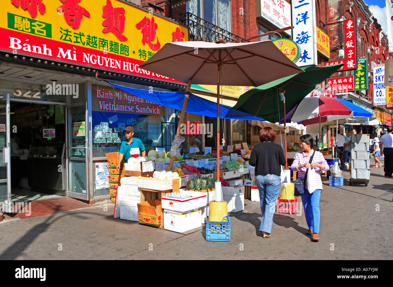 Toronto chinatown food hi-res stock photography and images - Alamy