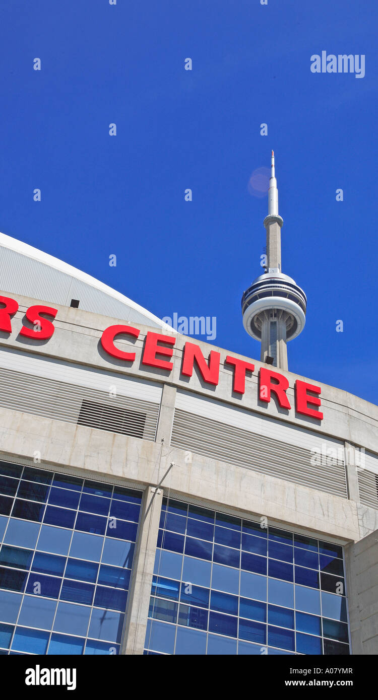 Toronto, Cn Tower And Skydome Stock Photo - Alamy