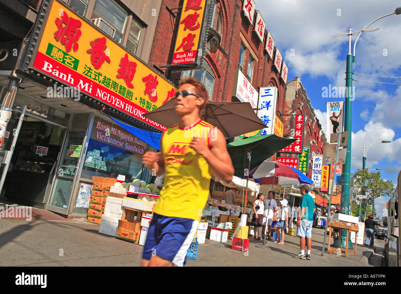 Toronto, Chinatown Stock Photo - Alamy