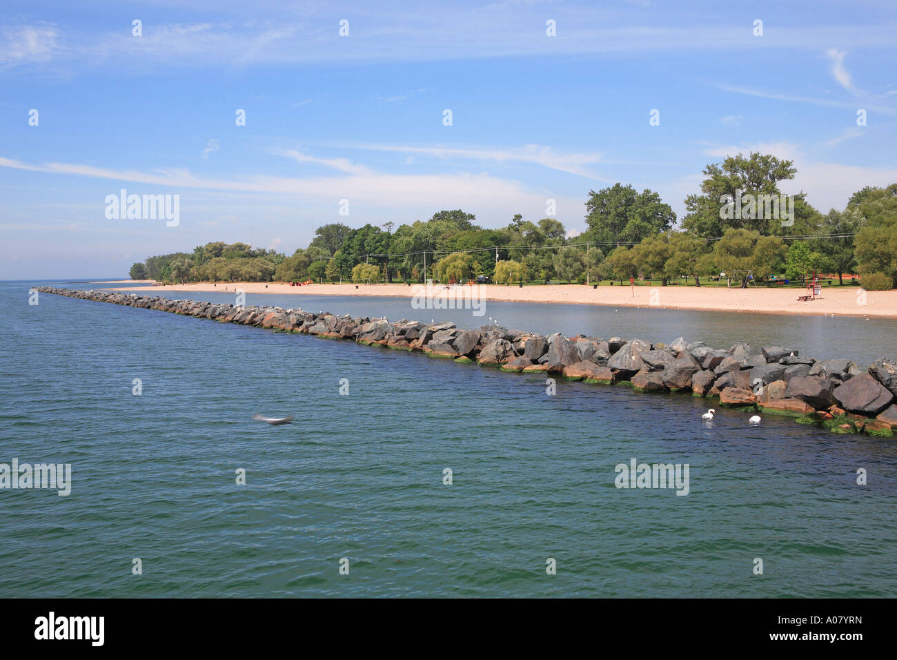 Toronto, Beach, Centre Island Stock Photo - Alamy