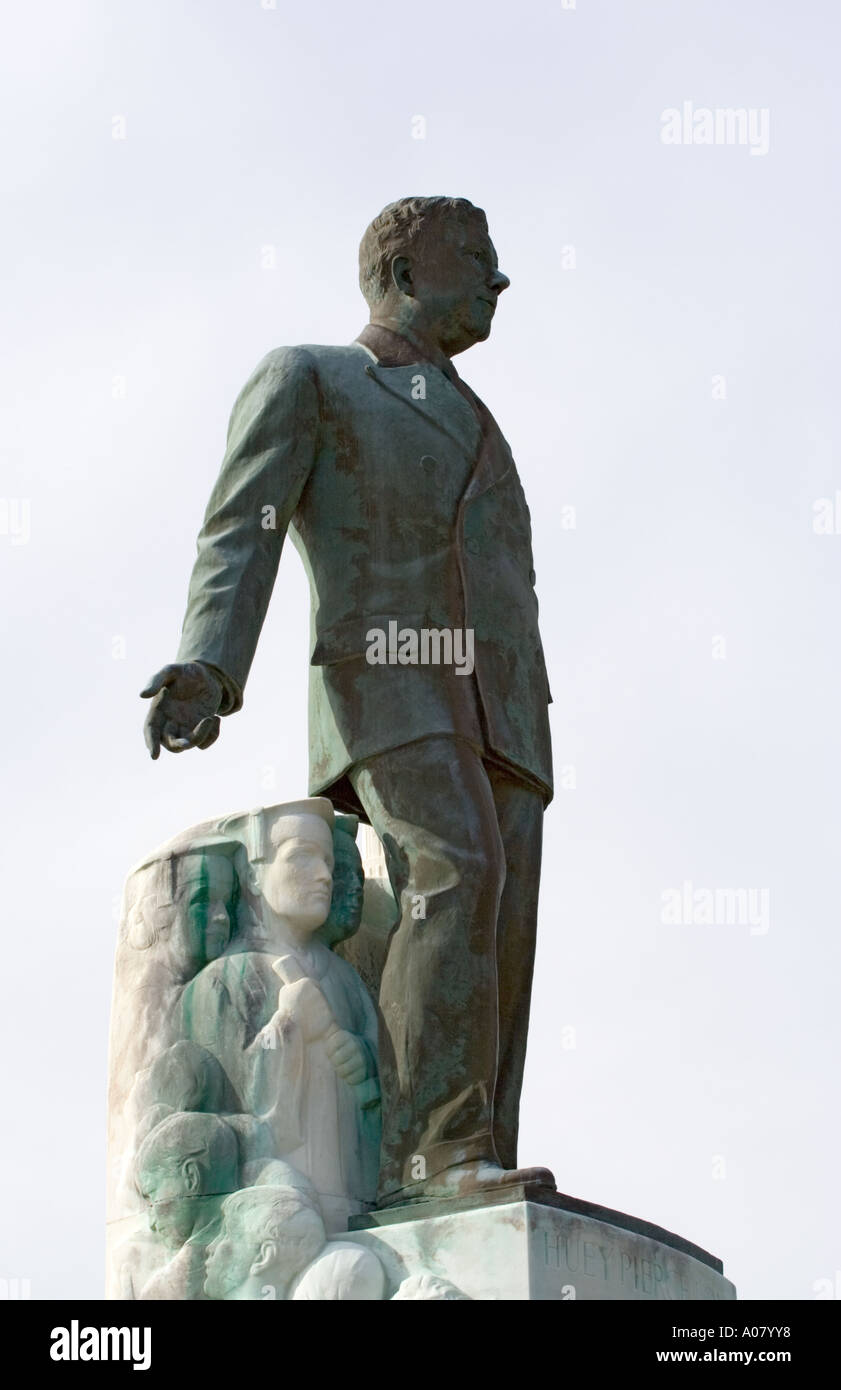 Statue of Governor Huey P Long Baton Rouge Stock Photo - Alamy
