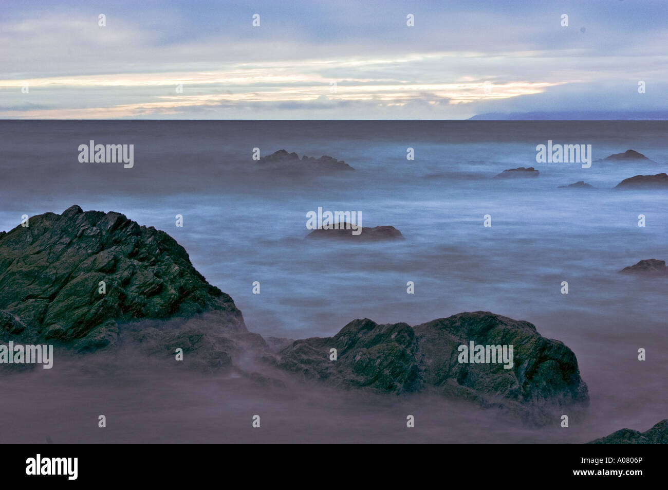Cornwall Sharrow Beach Whitsand Bay Stock Photo - Alamy