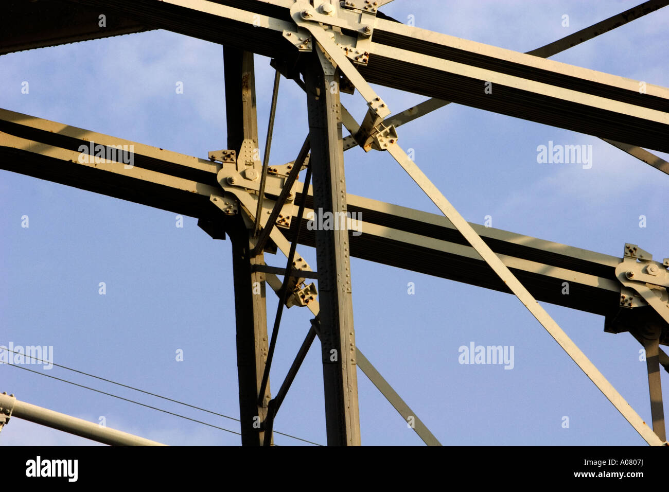 Detail of the Royal Albert Bridge designed by Brunel Stock Photo - Alamy