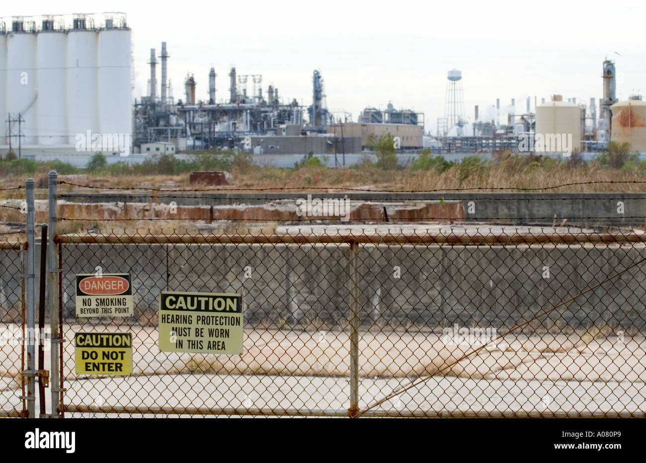 Closed industrial site Stock Photo - Alamy